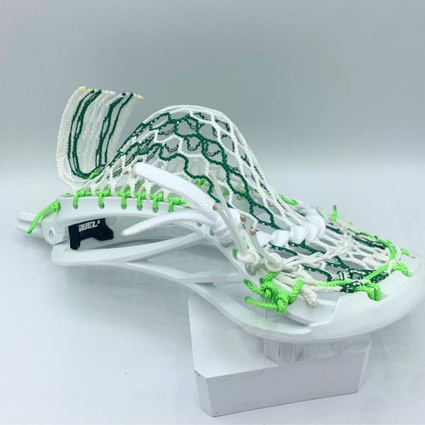 STX Duel II Stringing Pattern With STX Memory Mesh | Lacrosse Stringing ...