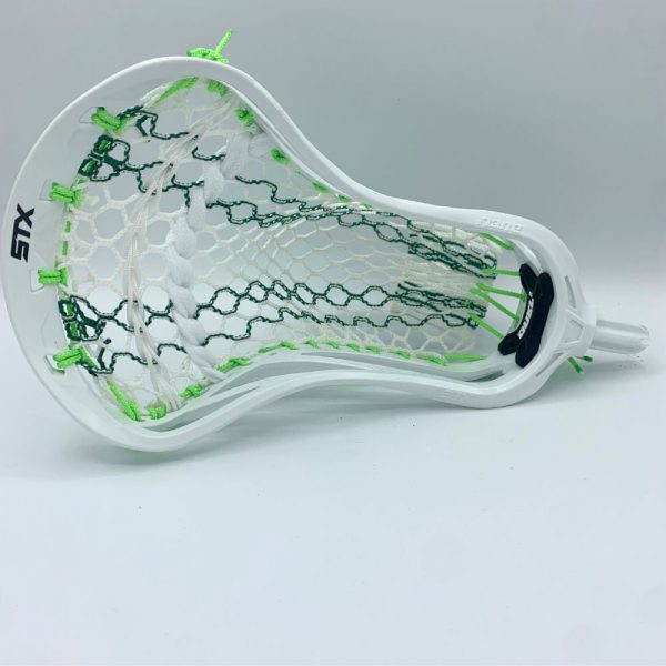 STX Duel II Stringing Pattern With STX Memory Mesh | Lacrosse Stringing ...