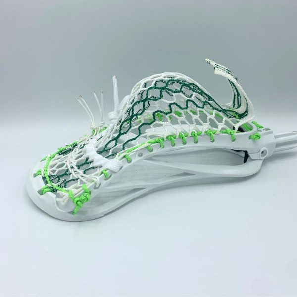 STX Duel II Stringing Pattern With STX Memory Mesh | Lacrosse Stringing ...
