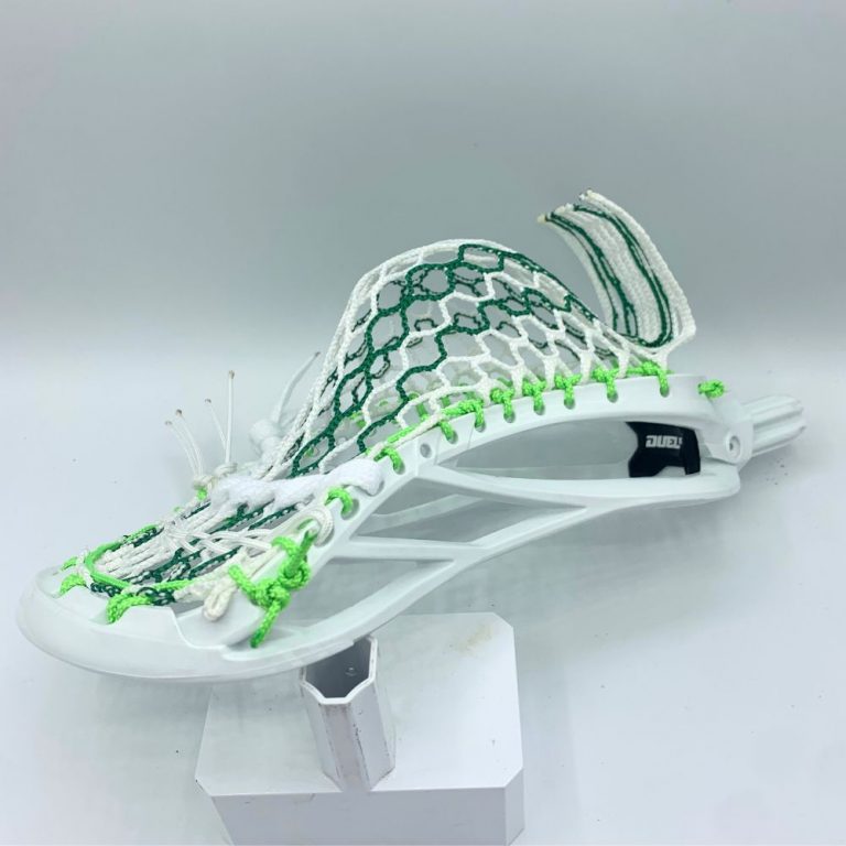 STX Duel II Stringing Pattern With STX Memory Mesh | Lacrosse Stringing ...
