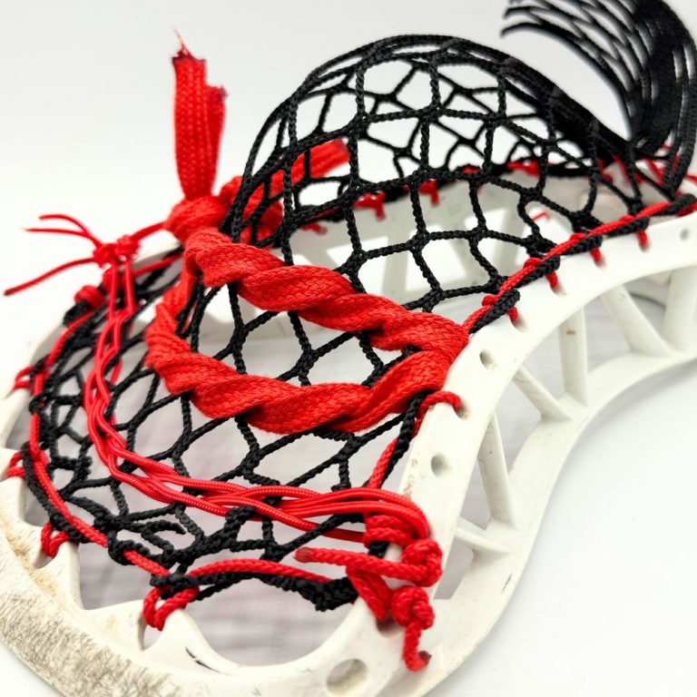 STX X10 Mid-High Pocket LaxRoom 8 Diamond Stringing | Lacrosse ...